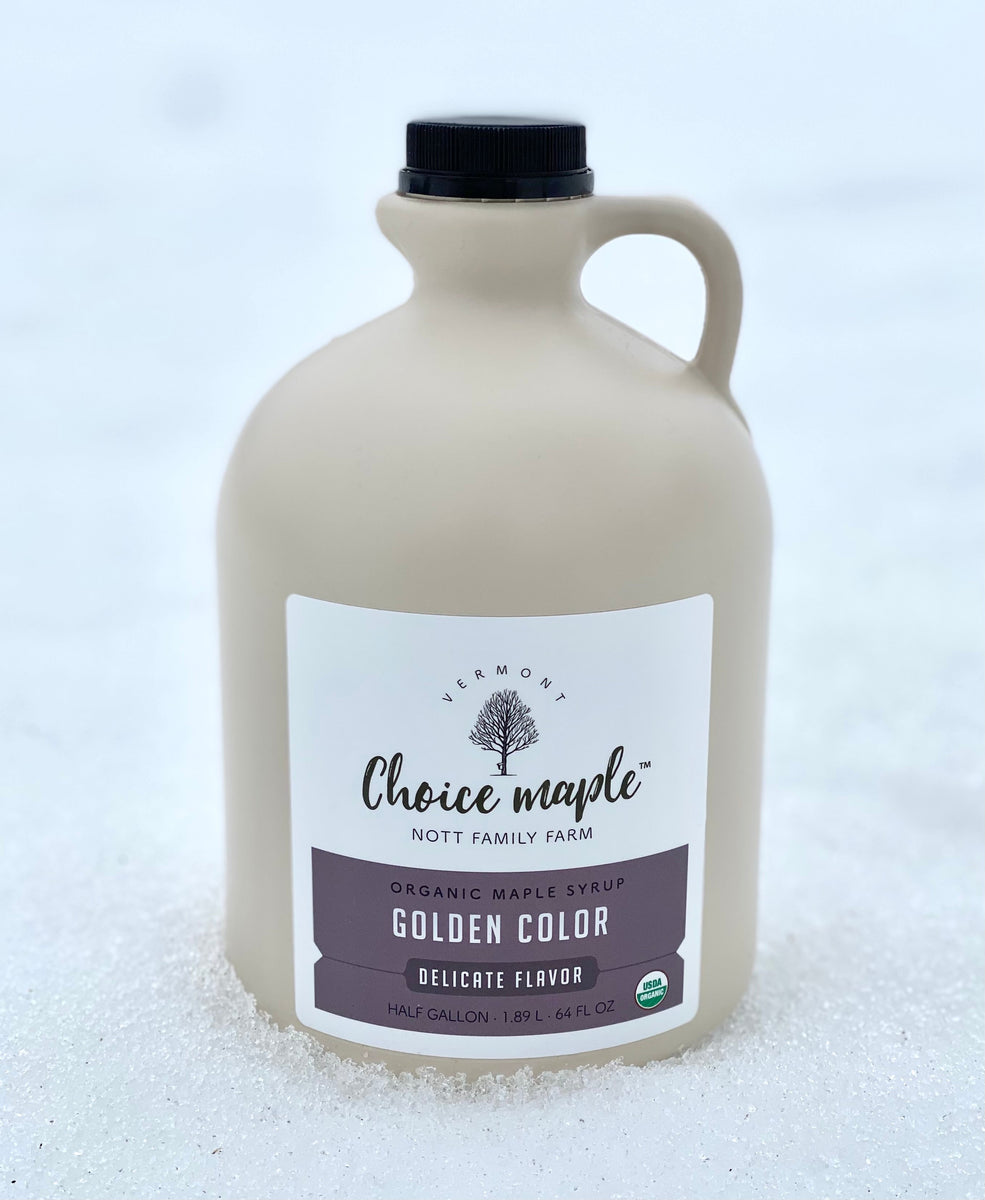 Kosher Maple Syrup, 2 Half Gallon Case – Choice Maple